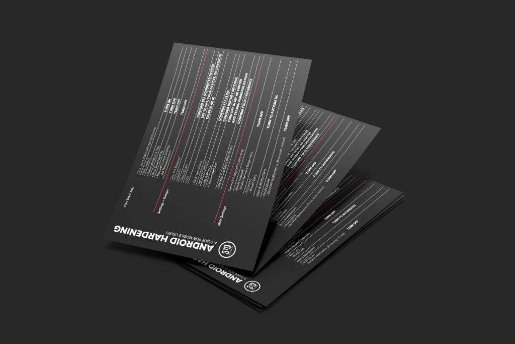 Android Hardening Guide - 360 Privacy