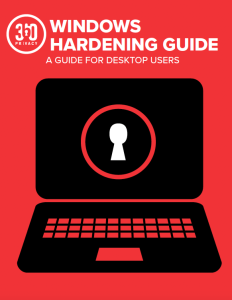 Windows Hardening Guide for Enhanced Security - 360 Privacy